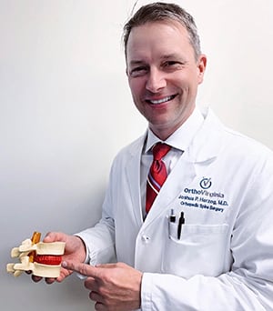 Dr. Joshua Herzog Orthopedic Spine Surgeon of OrthoVirginia